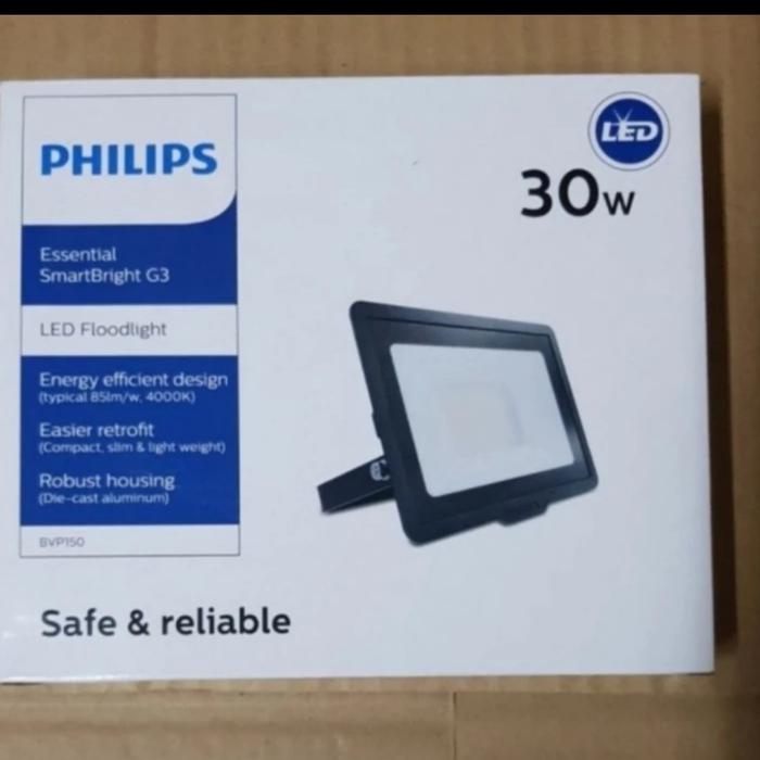 Promo lampu tembak sorot philips led jalan 10w 20w 30w 50w outdoor taman - sorot 30 watt, sinar ...