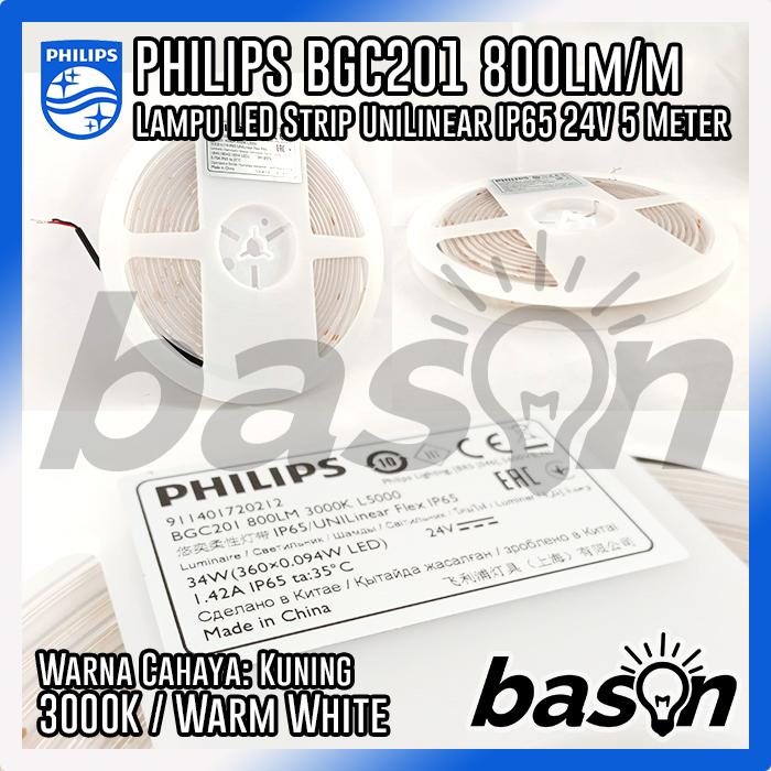 Promo PHILIPS LED Strip BGC201 IP65 800lm/m 5Meter 24Volt - UNILinear ...