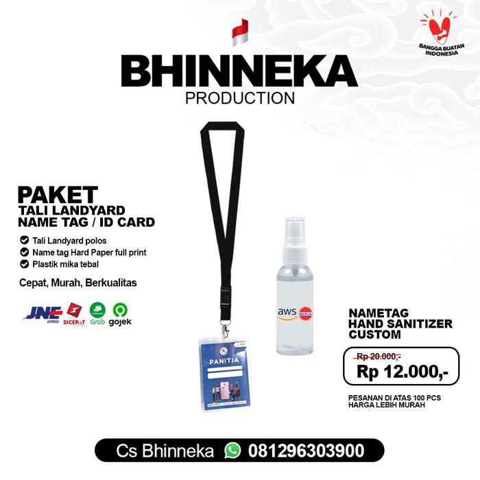 Jual Pesanan Khusus - Tali + Name tag + Hand Sanitizer - Jakarta Barat ...