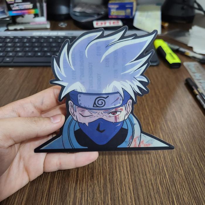 Jual STIKER 3D MOTION LENTICULAR ANIME - D0097 - Naruto - Kakashi ...