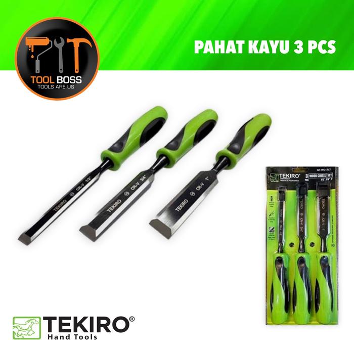 Jual PAHAT KAYU 3 PCS - TEKIRO WOOD CHISEL SET 3 PCS - Jakarta Selatan ...