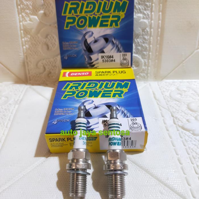 Jual busi iridium power denso IK16 toyota yaris vios great altis soluna ...