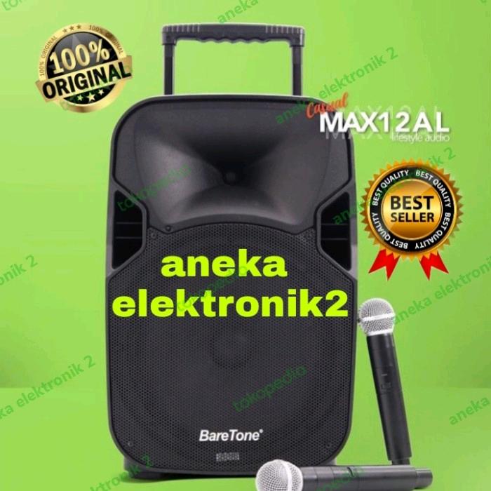 Jual Speaker Aktif Portable Baretone Max 12 AL / Max 12AL Original 12 ...