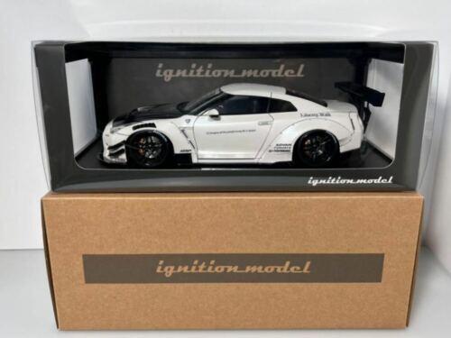Jual 1/18 IGNITION MODEL NISSAN SKYLINE R35 WHITE GTR LIBERTY WALK LBWK ...