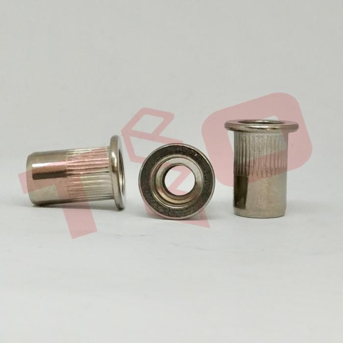 Jual Rivet Nut M6 Stainless - Rivet M6 SS304 - Rivnut M6 - Nutsert 6mm ...