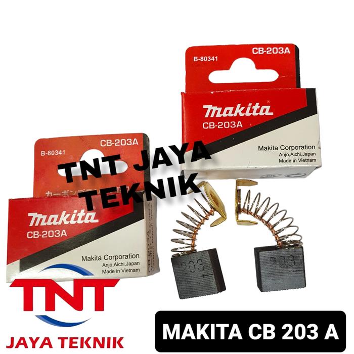 Jual CARBON BRUSH MAKITA CB 203 / SPUL / SEPUL BOSTEL ARANG MAKITA CB 203A - Jakarta Barat - TNT ...