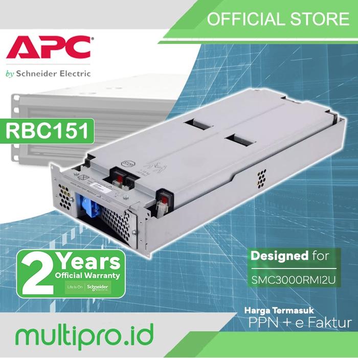 Promo Battery UPS APC RBC151 / RBC 151 Cicil 0% 3x - Jakarta Utara ...