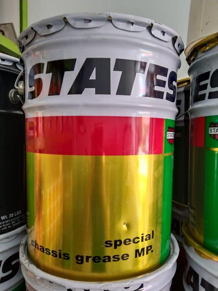 Jual Minyak Gemuk / STATES Chassis Grease MP HITAM PAIL 16 KG - Kota ...