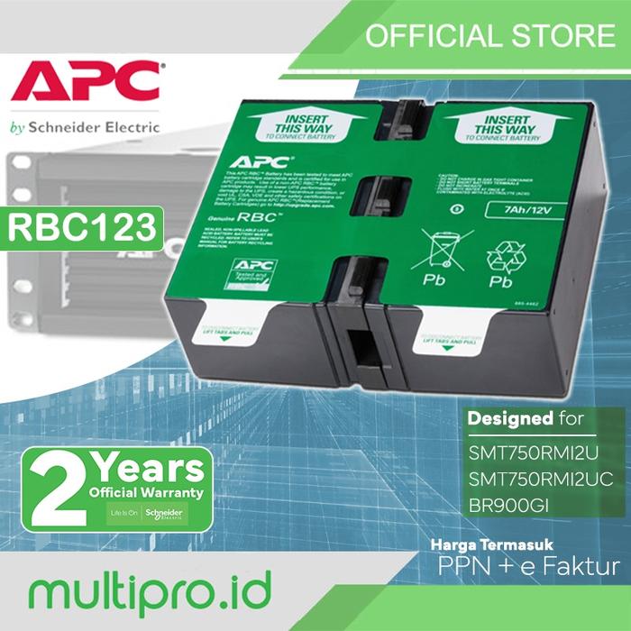 Promo Battery UPS APC RBC123 / RBC 123 Cicil 0% 3x - Jakarta Utara ...