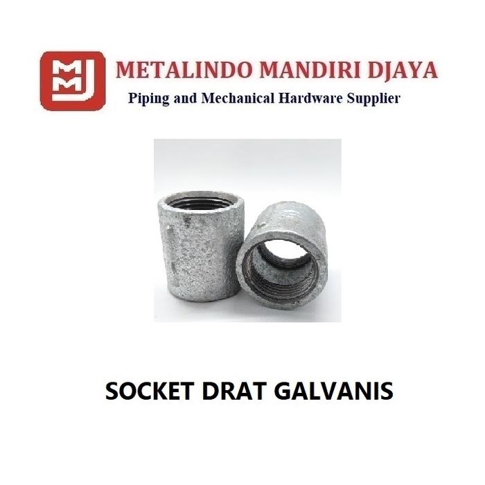 Jual Socket Drat Dalam Galvanis 1 1/4" - Jakarta Barat - Metalindo ...
