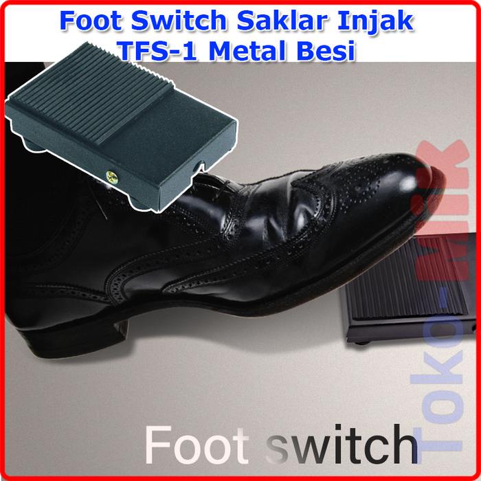 Jual TFS-1 Metal Foot Switch Saklar Kaki Injak Metal Besi - Jakarta ...