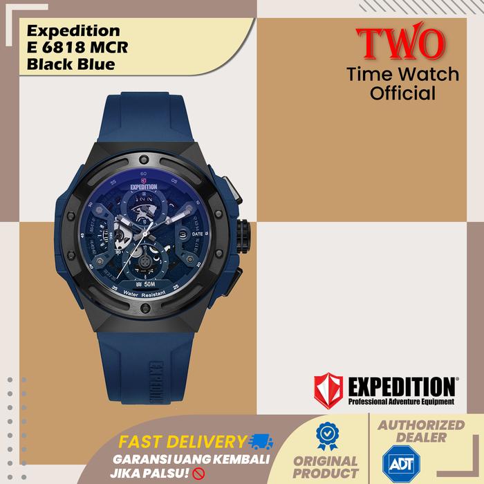 Promo Expedition Pria E 6818 MCR E 6818 6818 E6818MCR Rubber Strap ...