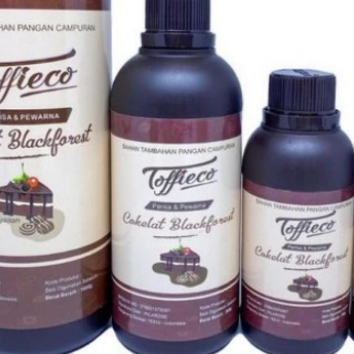 Jual toffieco perisa dan pewarna cokelat black forest 500 gram - Kota ...
