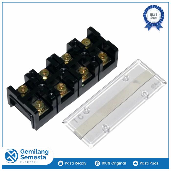 Jual Terminal Block 4 pole 60 ampere Teminal Blok 4P 60A TC-604 - Kab. Bogor - Gemilang Semesta ...