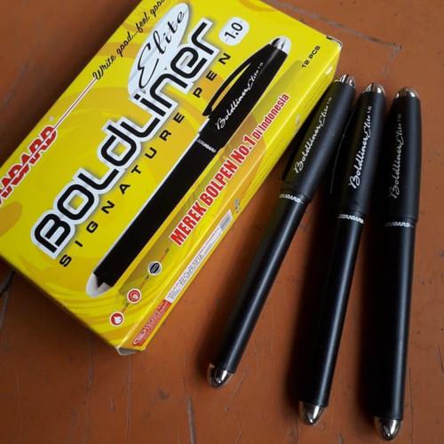 Jual Pulpen Pena Boldliner Elite 1.0 Standard Hitam - Kota Banjarmasin ...