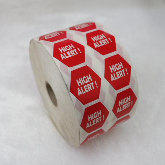 Jual STIKER PENUNJANG MEDIS / STIKER PENANDA RESIKO / ROLL isi 4000 pcs ...