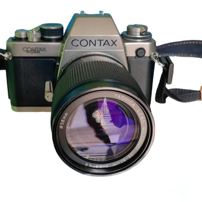 Jual Kamera Contax S2 60th anniv + Lens28-80mm f3.9 NOT LEICA CANON ...