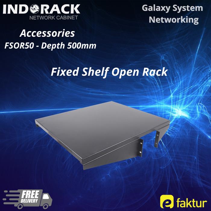 Jual Tatakan Rack Server Fixed Shelf Open Rack Flat Ambalan D.500mm ...