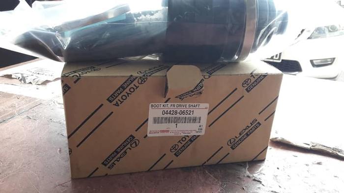 Jual Boot Kit, Front Drive Shaft, In & Outboard, LH, Ori Toyota 04428 ...