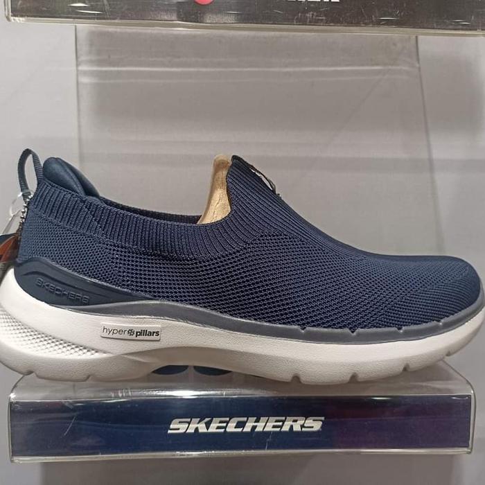 Jual (ORIGINAL STORE)SEPATU SLIP ON SKECHERS HYPER&PILLARS NAVY SZ 41 ...