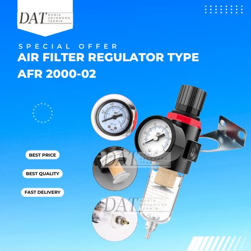 Jual Air Filter Regulator Pengatur Tekanan Dan Filter Angin Type AFR ...