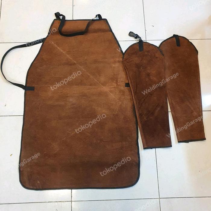 Jual apron las dada lengan set - Jakarta Barat - WeldingGarage | Tokopedia