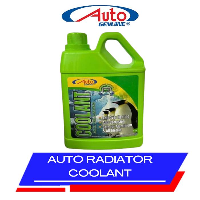 Jual Air Radiator AUTO RADIATOR COOLANT (Mobil & Motor) - Hijau 1 Liter ...