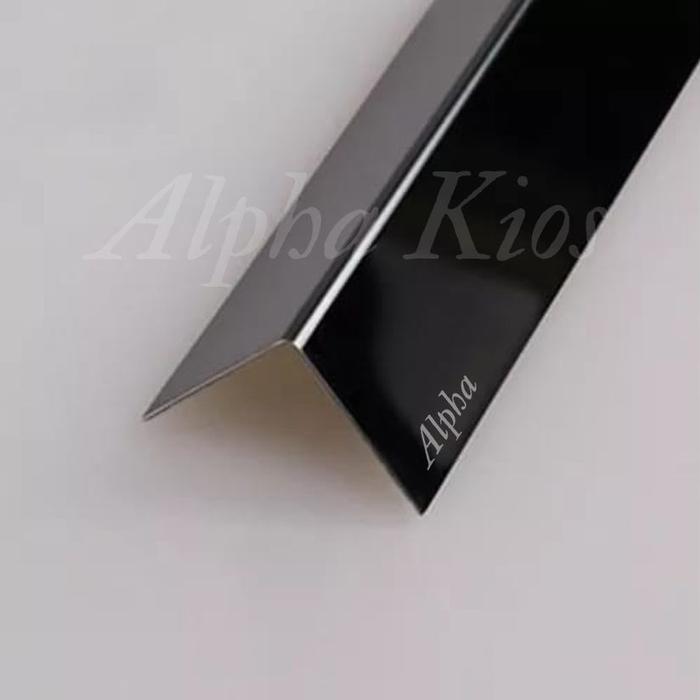 Jual List Plat Siku Stainless Steel 201/Miror/Black/P3050mmxT0,8mm ...