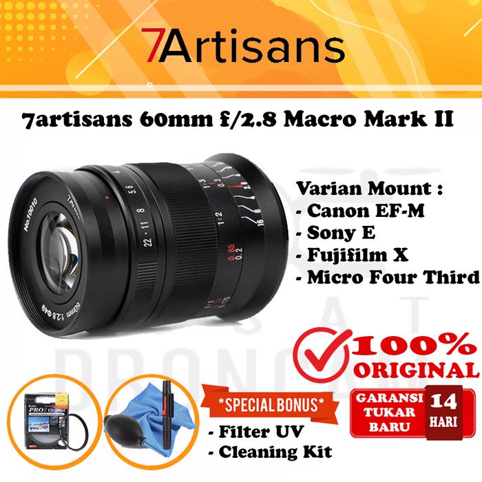 Promo Lensa Macro 7Artisans 60mm F2.8 For Olympus / Lumix M4/3 - MARK ...