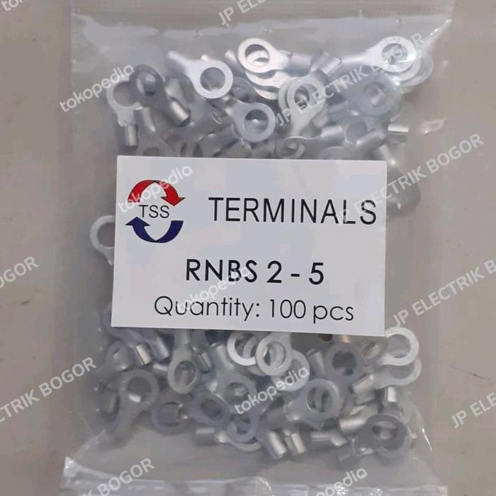 Jual Kabel Skun Ring 2.5mm M5 Skun Kabel RNBS 2 - 5 Non Isolasi - Kab ...