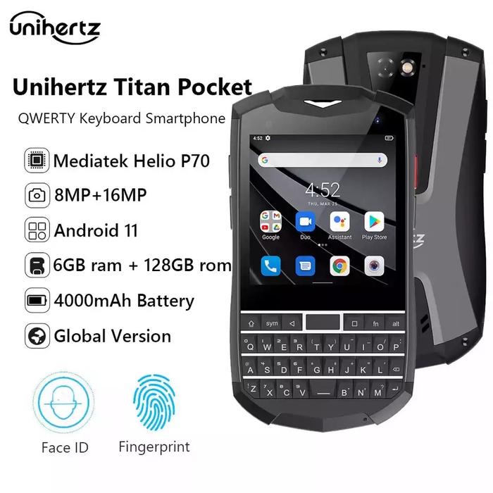 Jual Unihertz Titan Pocket - 6GB + 128GB QWERTY 6000MAh Android 11 NFC - Jakarta Selatan ...