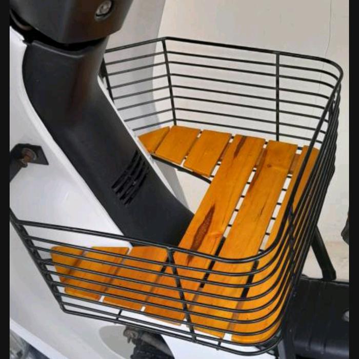 Jual keranjang sayur keranjang tengah honda astrea grand+ papan kayu ...