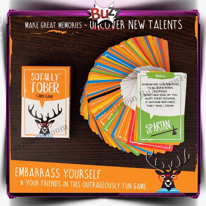 Jual Sotally Tober Card Games Drinking Party Board Game Di Seller ...