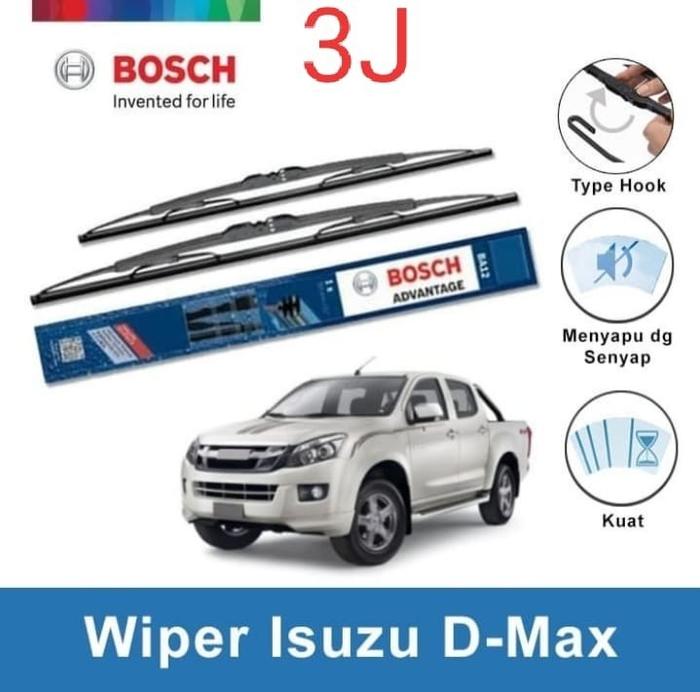 Jual Wifer Bosch Original Isuzu D-MAX D MAX Wiper Karet Kaca Depan 22" -19" - Kota Depok ...
