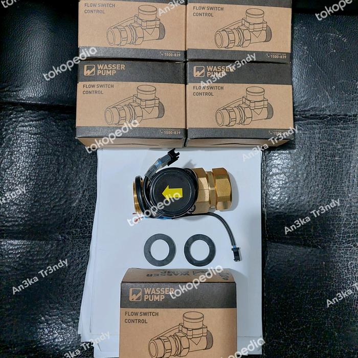 Jual Flow Switch Wasser ukuran 1 x 1 inch Original Otomatis Pompa ...