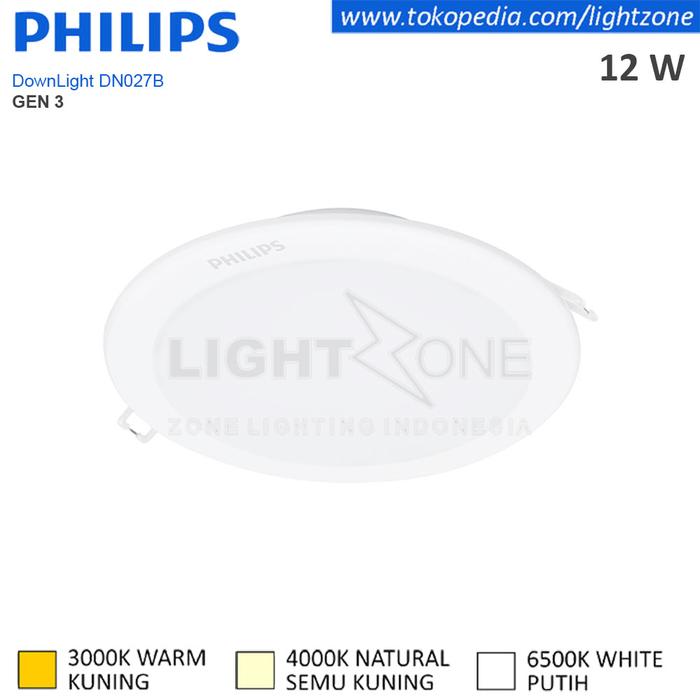 Jual Lampu Downlight LED Philips DN027B Gen 3 12W 12 Watt - Kuning - Kota Bandung - Lightzone ...