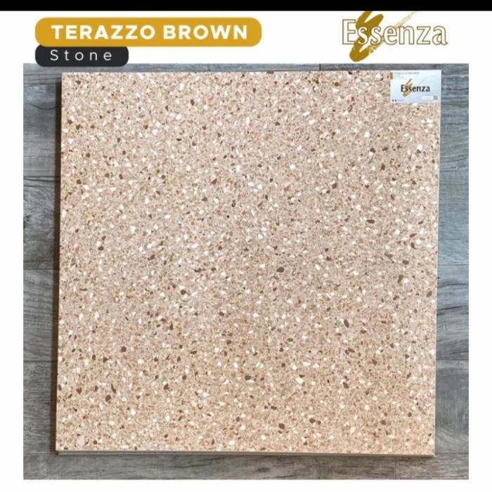 Jual Granit lantai Essenza Terazzo carpot teras/keramik 60x60 granite ...