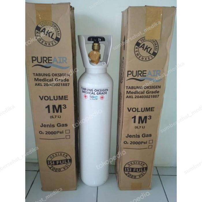 Jual Tabung Oksigen 1M3 / Tabung Oxygen Plus Isi 1m3 - Kab. Bekasi - sumbersehat_medika | Tokopedia