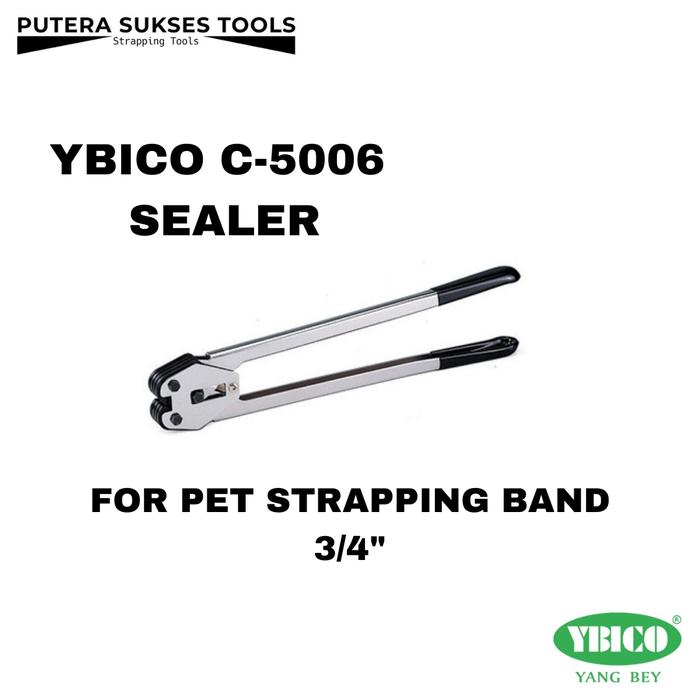 Jual Alat Pengikat Sealer Hand Strapping Tool YBICO 3/4" PET - Jakarta ...