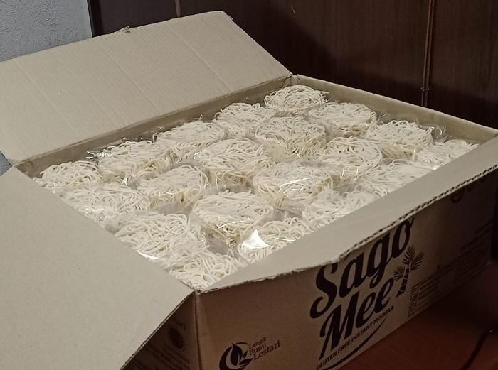 Jual SagoMee Sago Mee Mie Sago Block Sagu Rumbia (Mie Saja) 60 bh ...