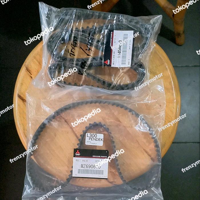 Jual Timing Belt Temeng Belt Set Triton 2 5 Pajero Sport Triton Allnew