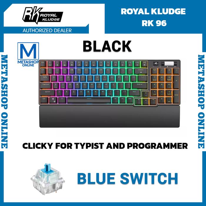 Jual Royal Kludge Rk96 Wireless Mechanical Keyboard Gaming Rgb Hotswap ...