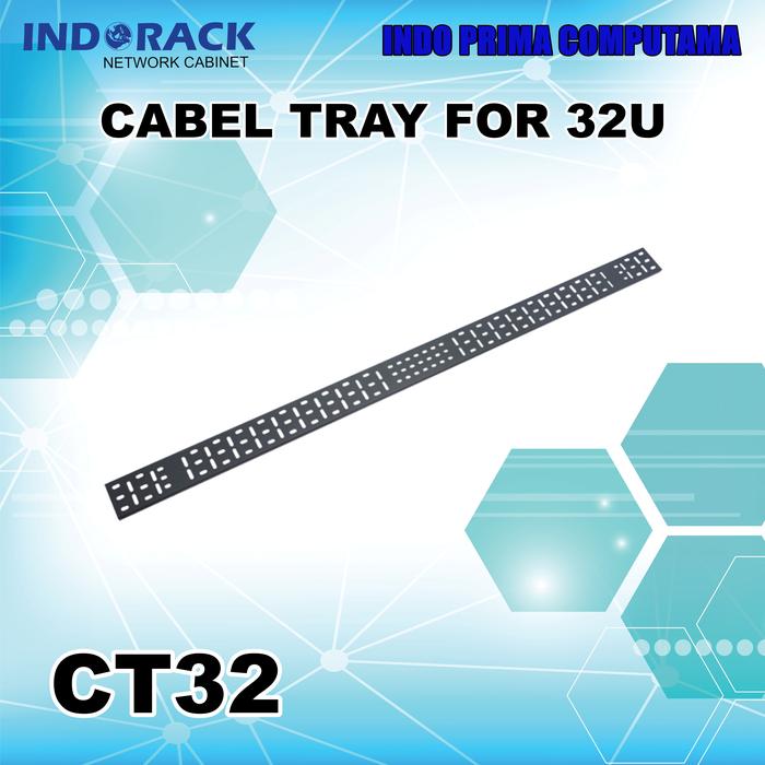 Jual INDORACK 19" Series Cable Tray for 32U / CT32 - Kota Surabaya ...