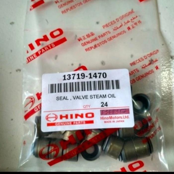 Jual SEAL KLEP HINO RANGER H07D ENGINE J08C 13719-1470 SEAL VALVE STEAM ...