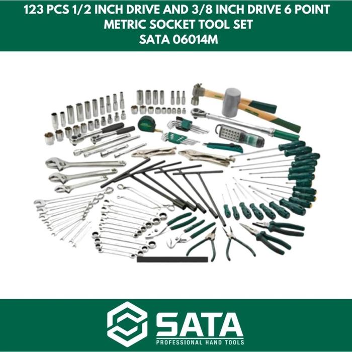 Jual SATA Tool Kit set toolkit Metric Socket Set alat perbengkelan ...