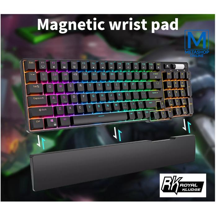Jual Royal Kludge Rk96 Wireless Mechanical Keyboard Gaming Rgb Hotswap ...