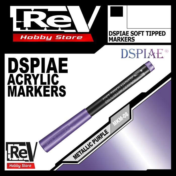 Jual DSPIAE SOFT TIPPED MARKER ACRYLIC - METALLIC PURPLE - Jakarta ...
