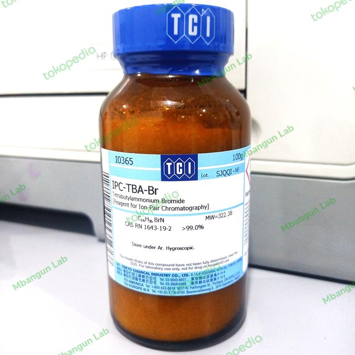 Jual tetrabutyl ammonium Bromide for ion-pair chromatography 100G TcI ...