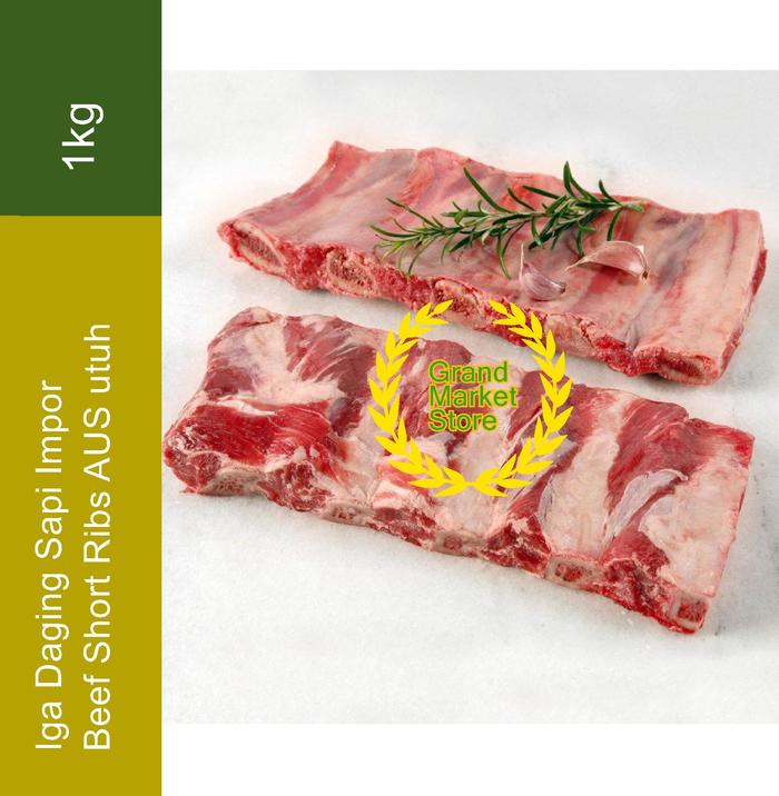 Jual Iga Daging Sapi Import / Beef Short Ribs / Shortrib AUS 1 Kg ...