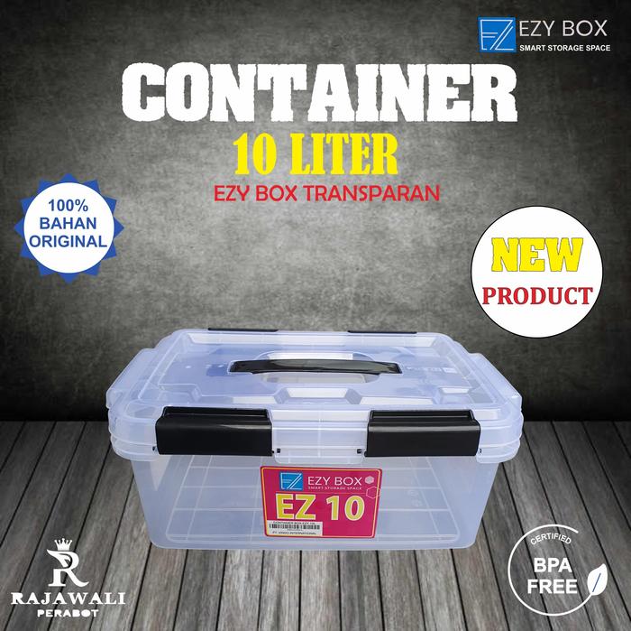 Jual Storage Box Multifungsi Box Container Box 10 Liter Transparan ...